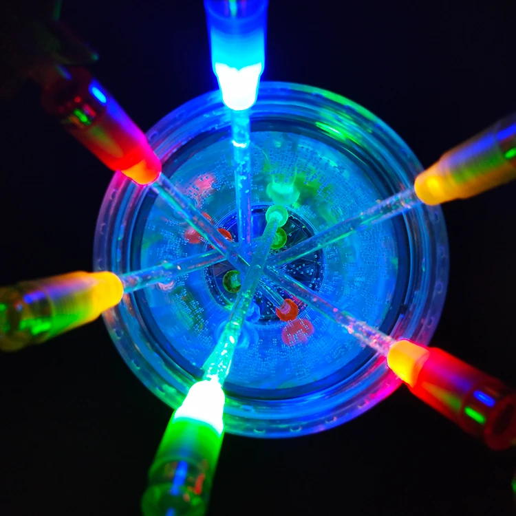 LED Light up Cocktail Drink Stirrer - Custom Plastic Swizzle Stick