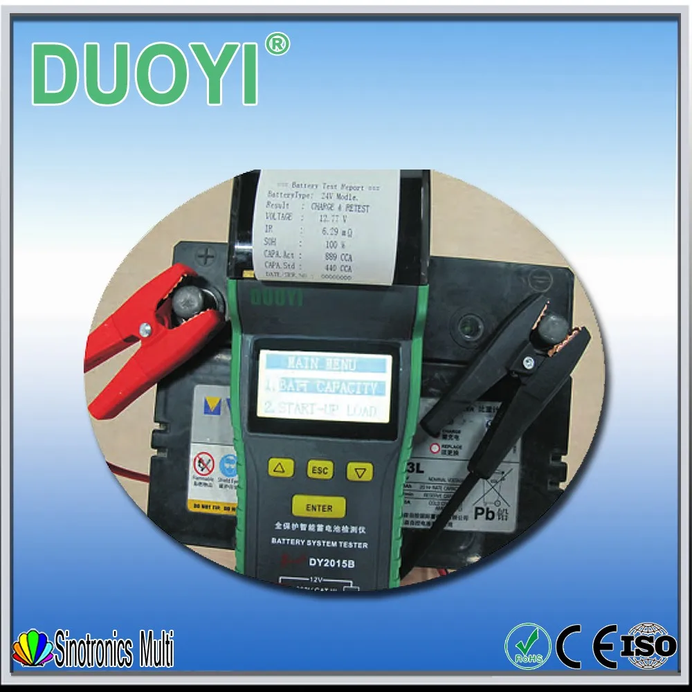 Battery System Tester Dy2015c 12v/24v Battery Tester Automotive - Buy ...