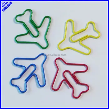 Decorative Fancy Airplane Shaped Paper Clips - Buy Airplane Shaped ...