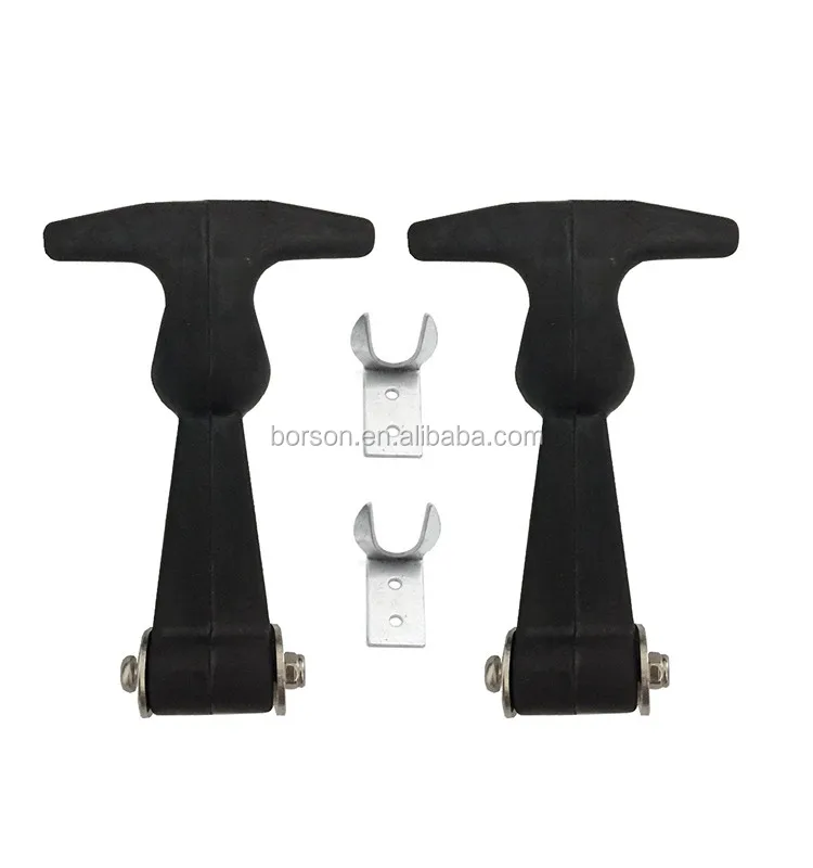 Custemized Rubber Flexible Heavy Duty Steel T-handle Draw Latches Truck ...