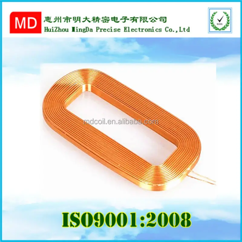 Low Price Custom Magnetic Wire Flat Copper Coil Air Core Coil