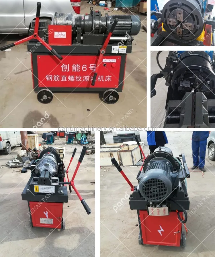 Anchor Bolt Threading Machine/rebar Thread Rollling Machine - Buy ...