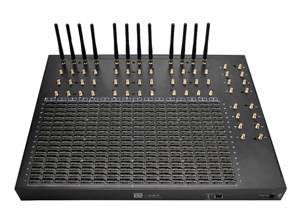 Bulk Sms Modem 64 Port 2g/3g/4g Gsm 64 Port 64 /256/512 Sim Sms Modem ...
