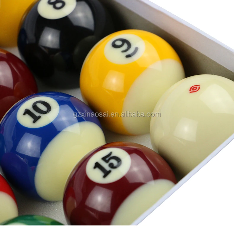 Wholesale Billiard Accessories Custom Logo 2-1/4" Pool Billiard Balls ...