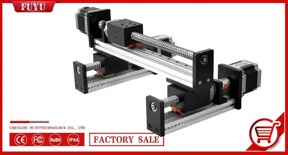 multi-axis ball screw linear motion gantry module cartesian robot ...