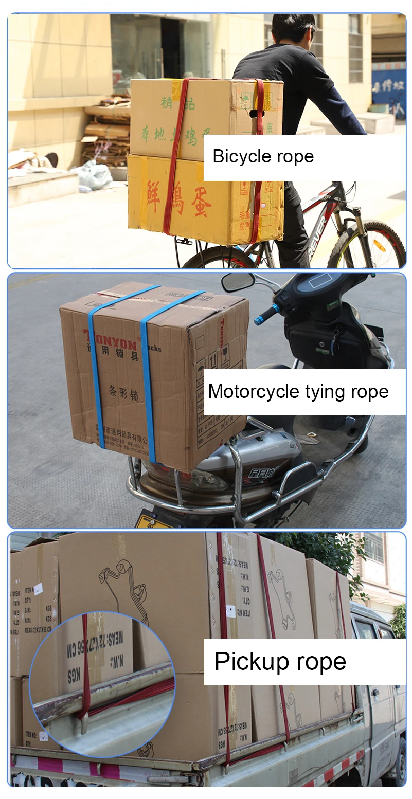 West Biking Bicycle Racks Cargo Tied Rope Carbon Steel Hook Hasp ...