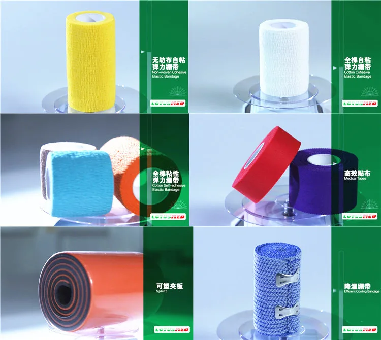 Coban Coflex Nonwoven Printed Horse Pet Care Cohesive Bandages With Ce ...