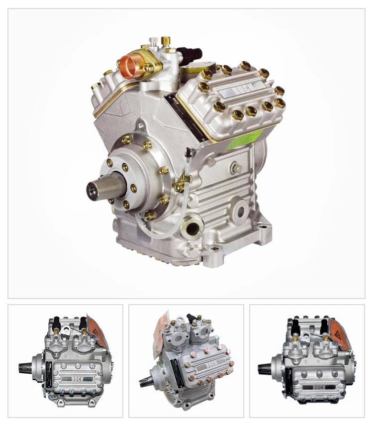 Bock Compressor F40 655 for Bus AC Conditioning - Reliable Performance