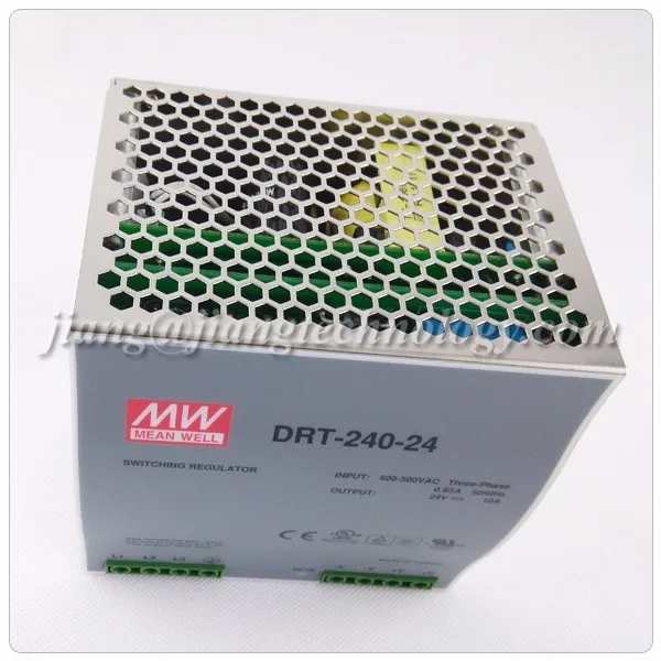 240W Power Supply 24V 10A - Mean Well DIN RAIL SMPS