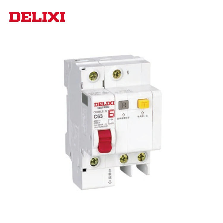 3 Pole Rccb Best Brand Delixi Elcb Double Throw Automatic Reset Circuit ...