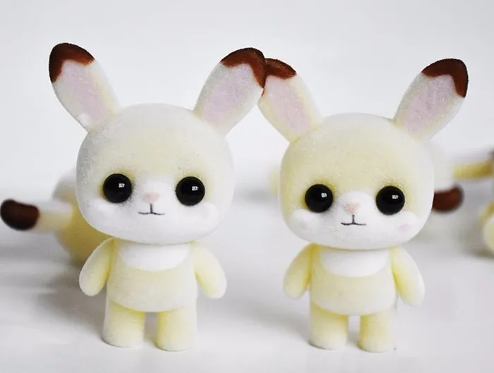 Customized 3d Mini Animal Flocking Toys For Children - Buy Animal ...