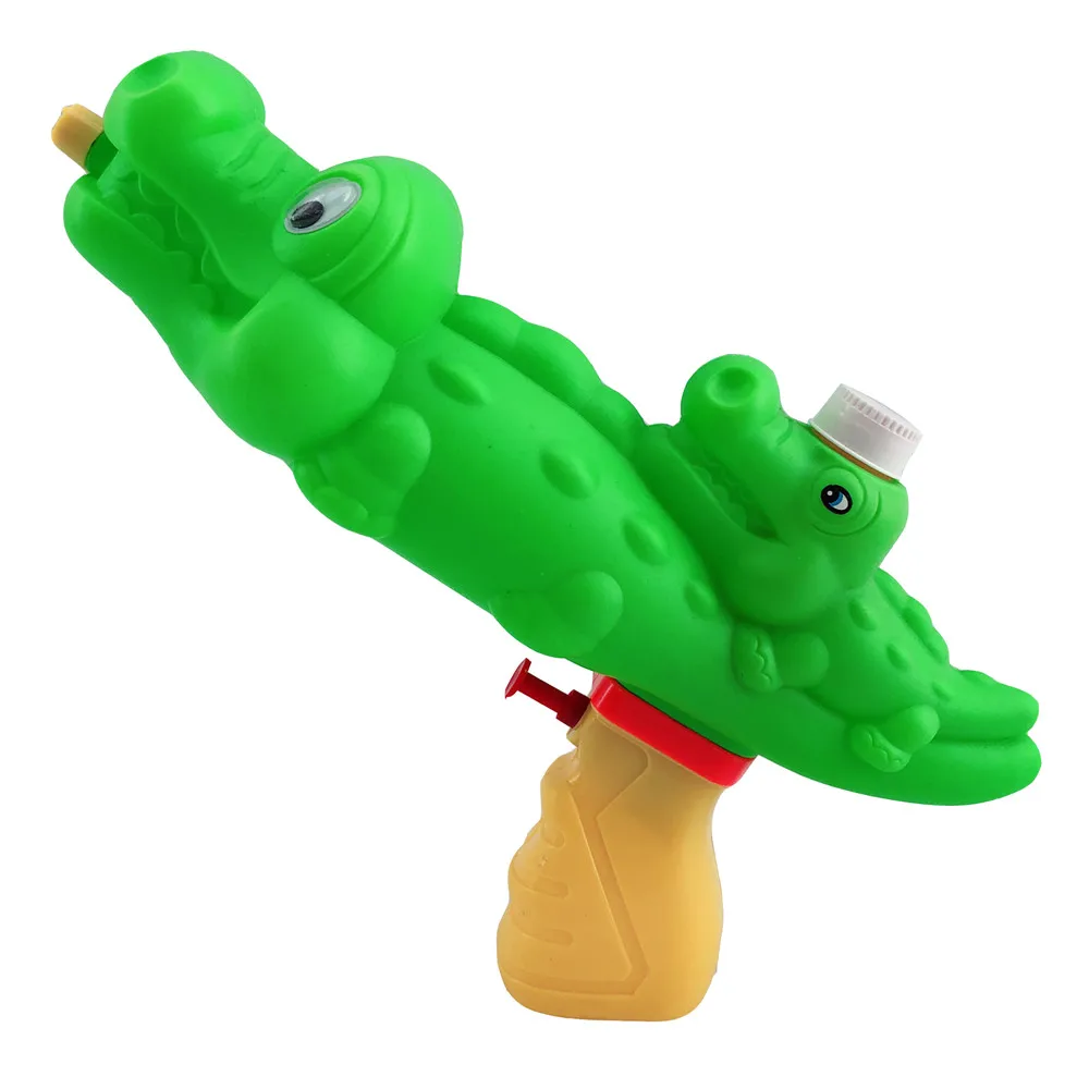 Plastic Classical Cartoon Infauna Animals Toy Kids Crocodile Water Gun ...