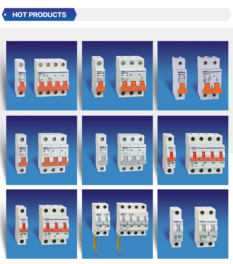Hot Selling 6ka Nbs1-63 Busbar Connection 6 To 63a Miniature Circuit ...