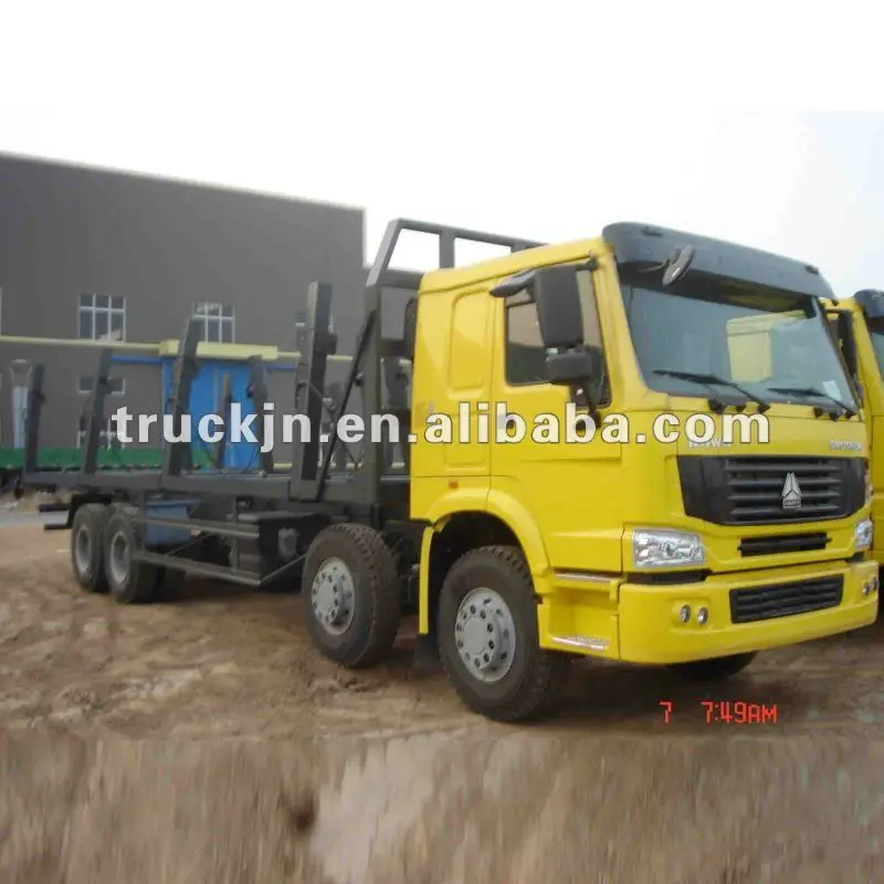 Sinotruk Howo Log Carrier Truck Forester Truck Forest Trailer - Buy ...