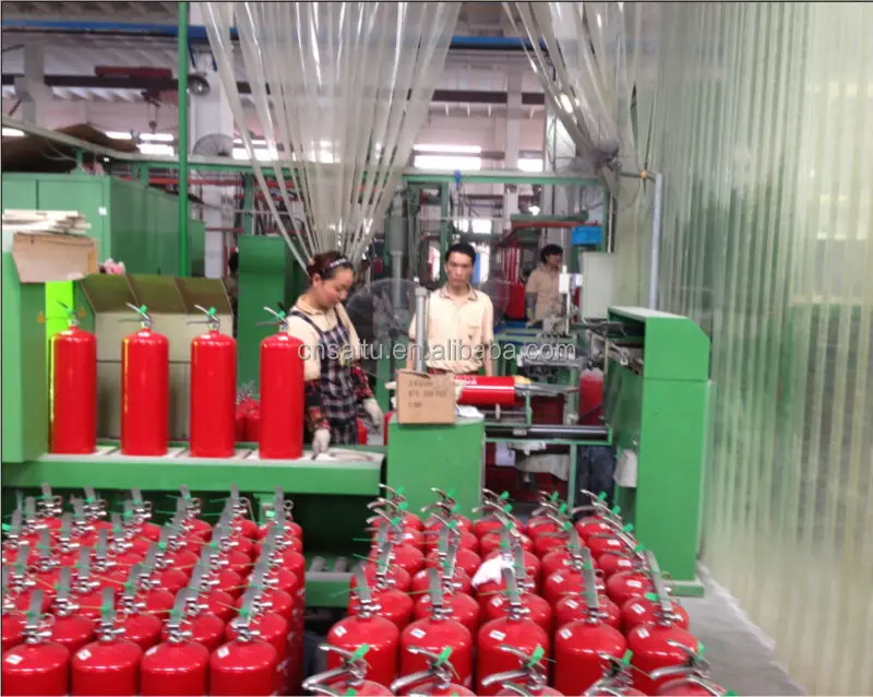 Saitu Company Fire Extinguisher Filling And Assembling Line/ Fire ...