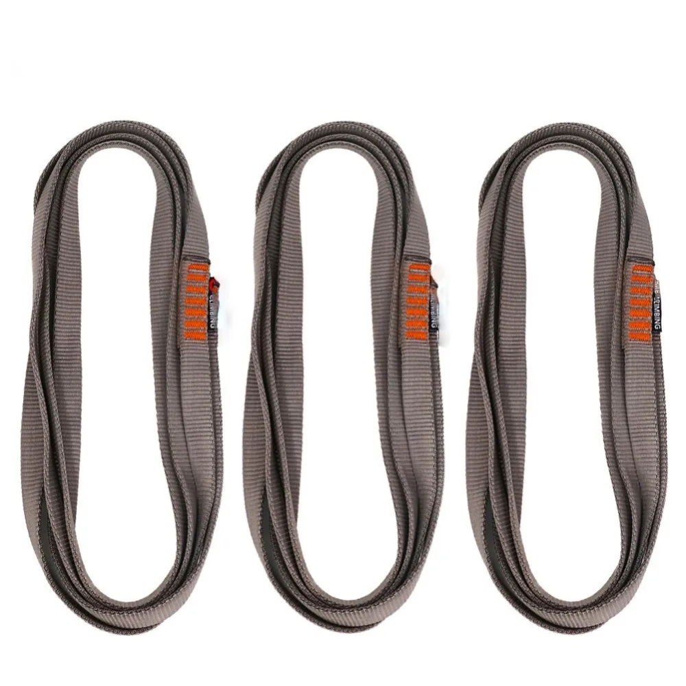 22kn 120cm / 60cm / 30cm Nylon Climbing Sling Rope Cord Ce / Uiaa ...