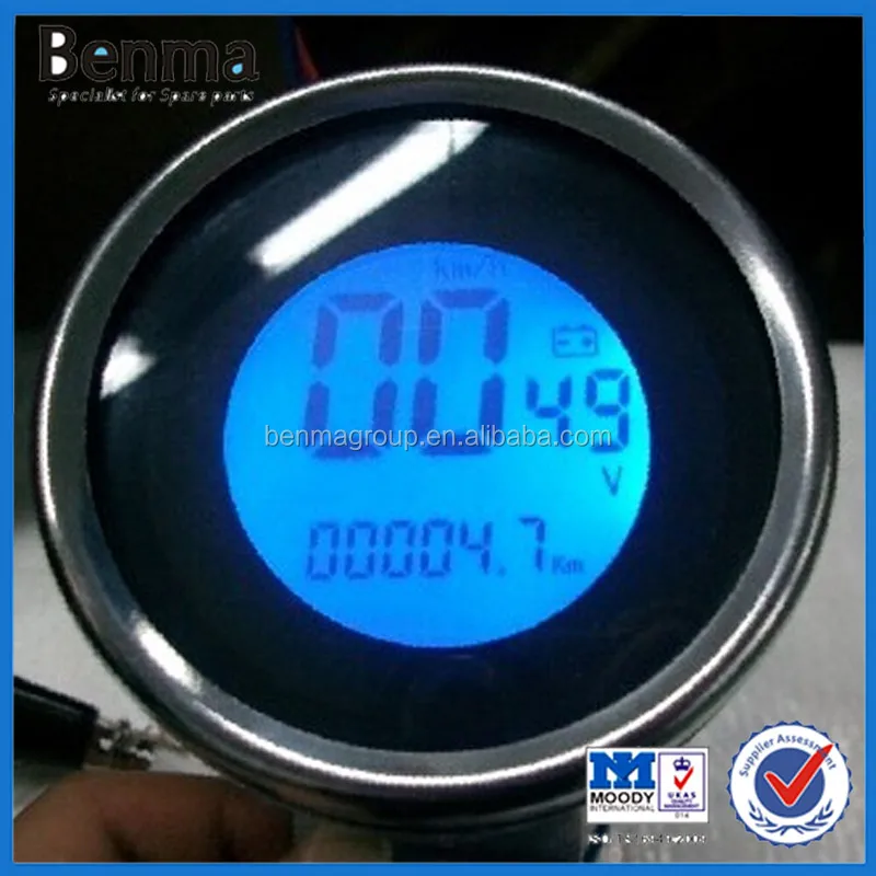 Mini Motorcycle Digital Speedometer Turtle King Scooter Odometer - Buy ...