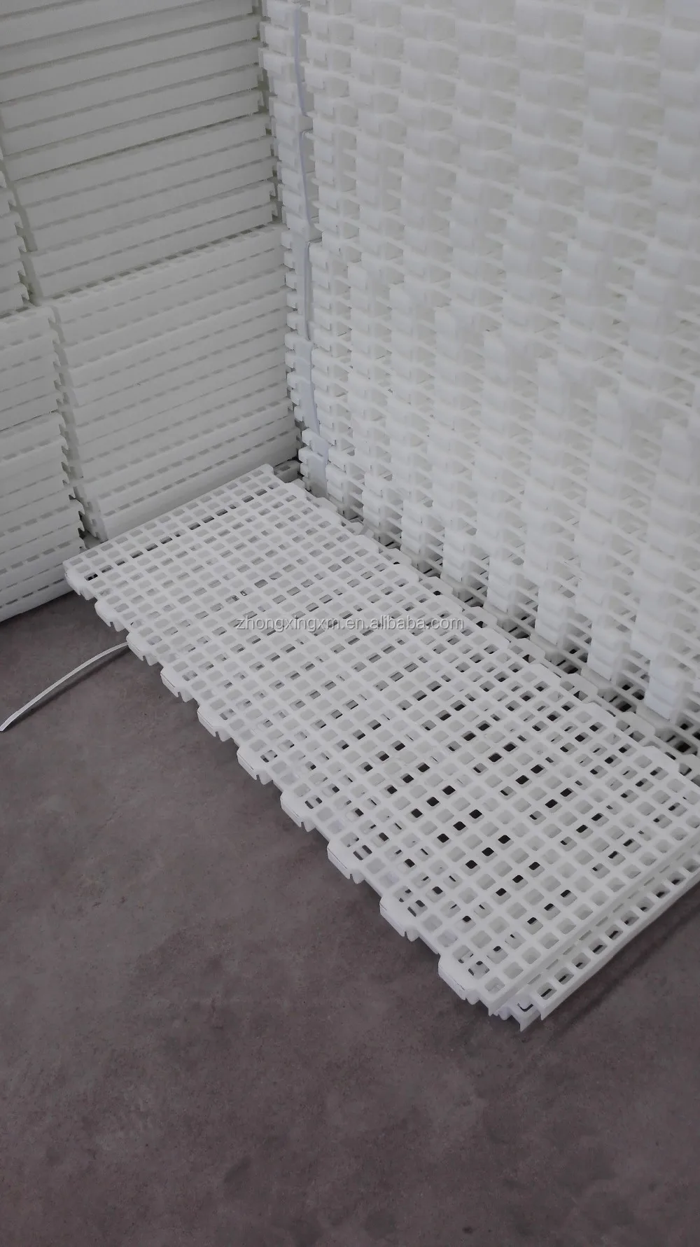 White Color Plastic Slat Chicken Floor For Broilers 2019 New Type ...