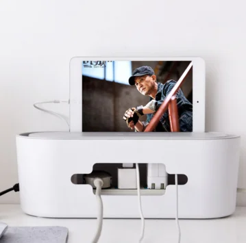 Plastic Electric Wires Storage Cable Box Pin Cable Management Box - Buy ...