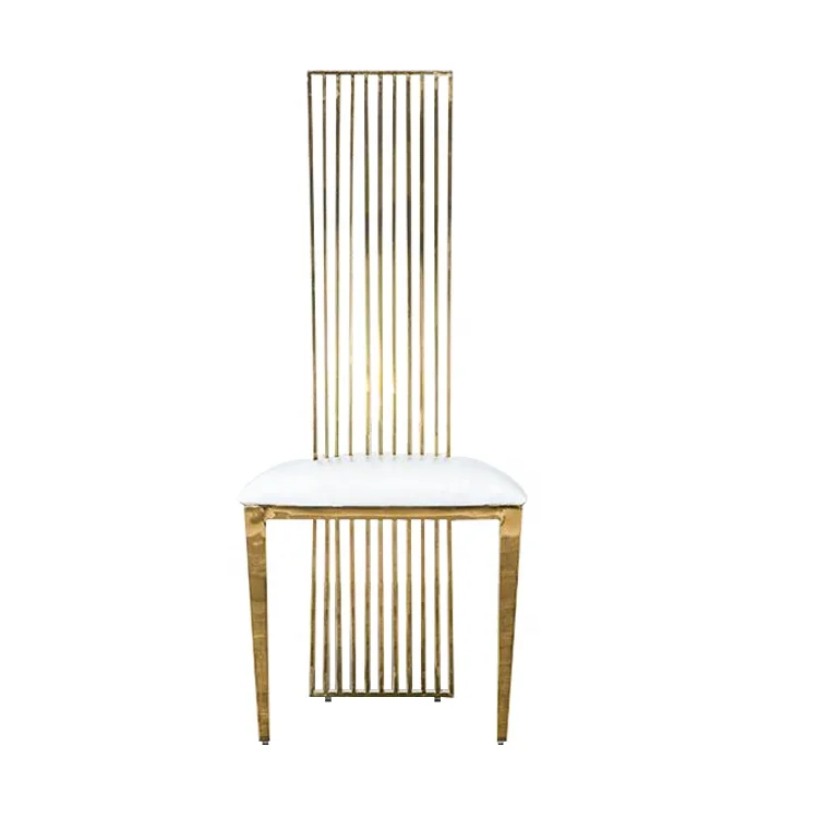 Stylish & Durable: New Design High Back Stainless Steel Chair