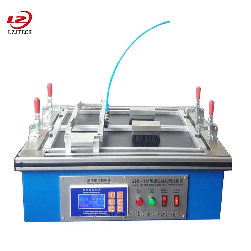 Wet Abrasion Scrub Tester Washability Machine For Architectural ...