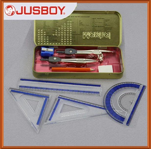 School Marshal Brand Math Set Of Mathematical Instrument Box,Geometric ...