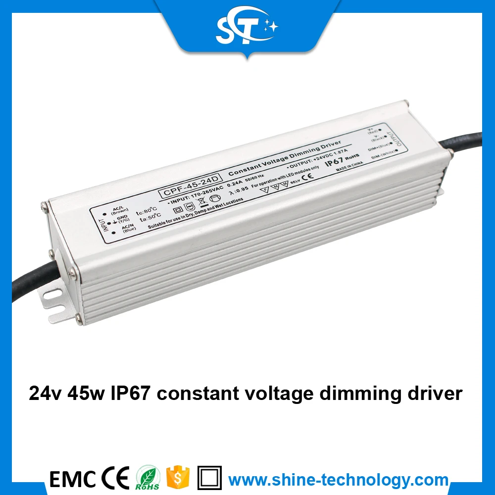 Dimmable Led Power Supply 12v Dc 24v Dc Dimming Led Driver Constant ...