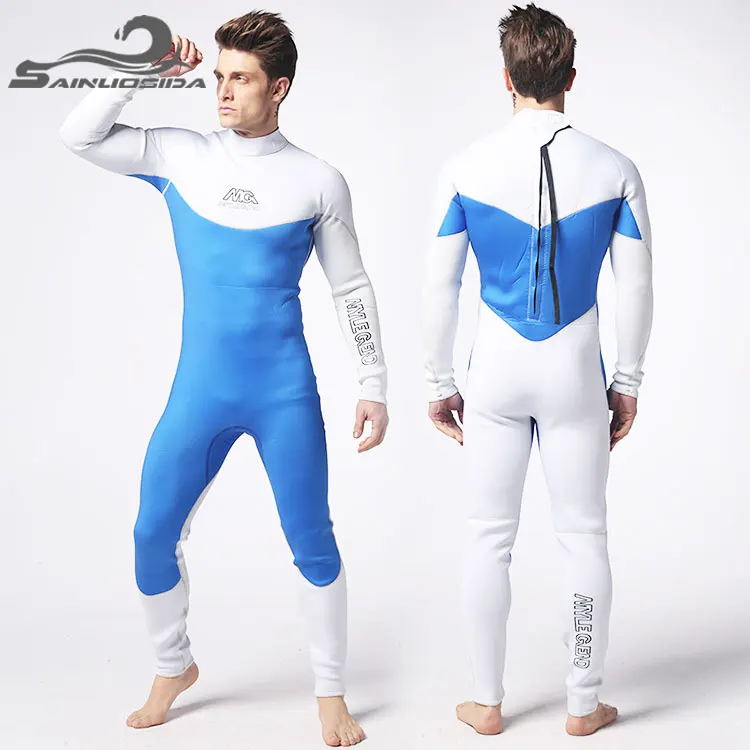 Customized 3mm 5mm Neoprene Men Women Wetsuits Full Body Surf Diving