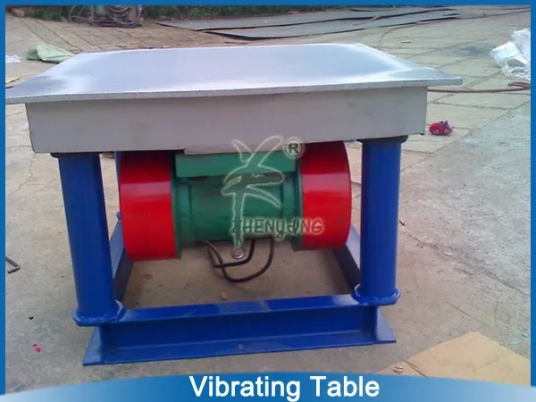 Vibrating Shaker Table For Mould With Filled Concrete Mixing - Buy ...