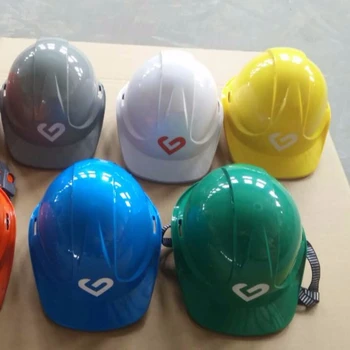 Custom Logos Safety Helmet For Construction Industrial Working - Buy ...