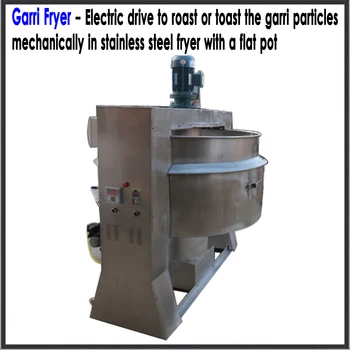 Stainless Steel Gari Deep Fryer Garri Roaster Machine - Buy Garri ...