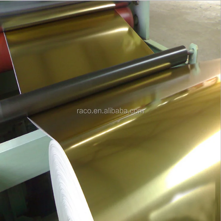 Inkjet Printable One Side Metallic Paper,Pet Film Coated Metallic Paper ...