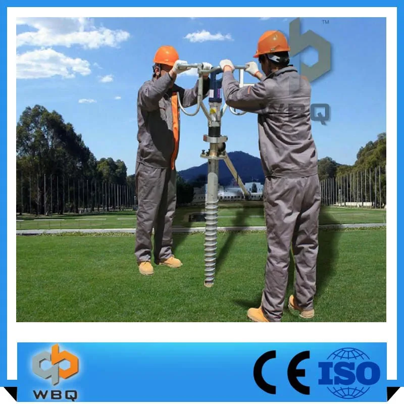 Screw Piles Ground Anchor Machine - Buy Ground Anchor Machine,Ground ...
