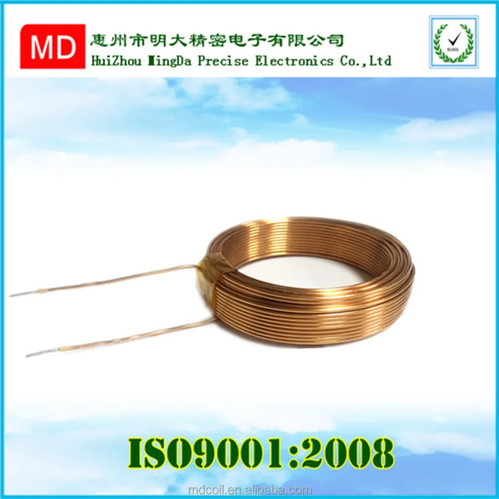 Copper Air Core Coil Electromagnetic Air Core Coils For Mobile Phone ...