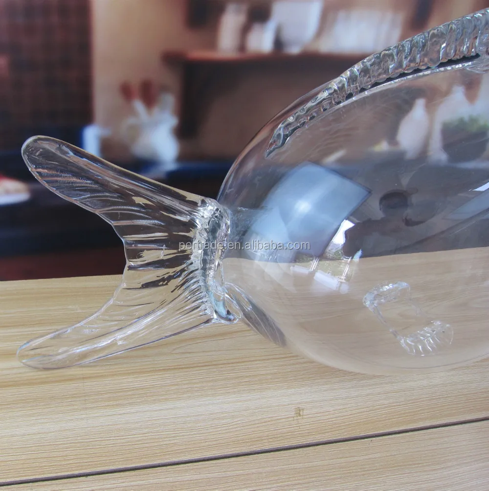 Customized Handmade Glass Fish Shaped Bowl - Buy Customized Glass Fish ...