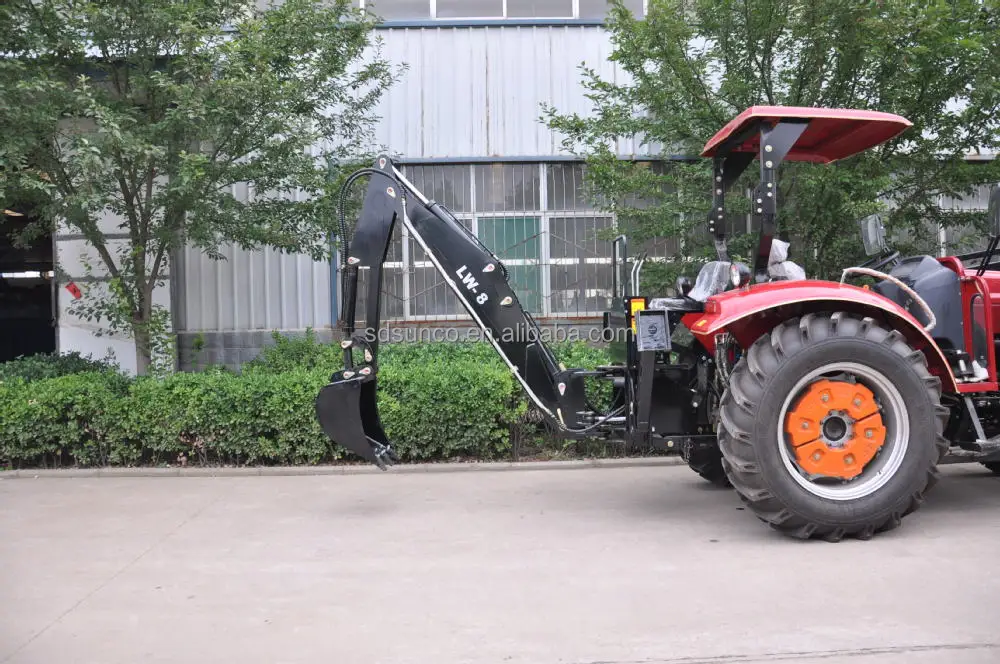 Tractor Towable 3 Point Hitch Backhoe Loader with CE