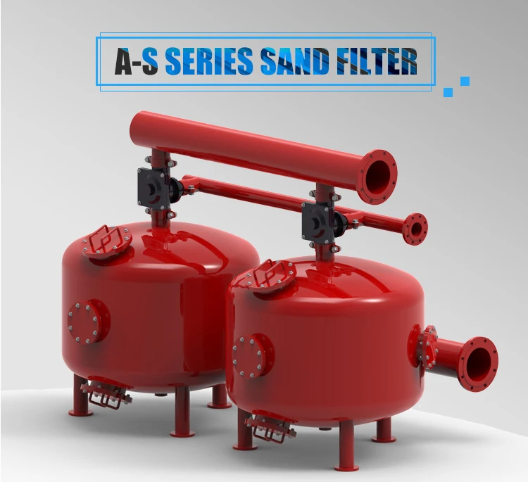 AIGER Quartz Sand Media Sand Filter for Agriculture Drip Irrigation