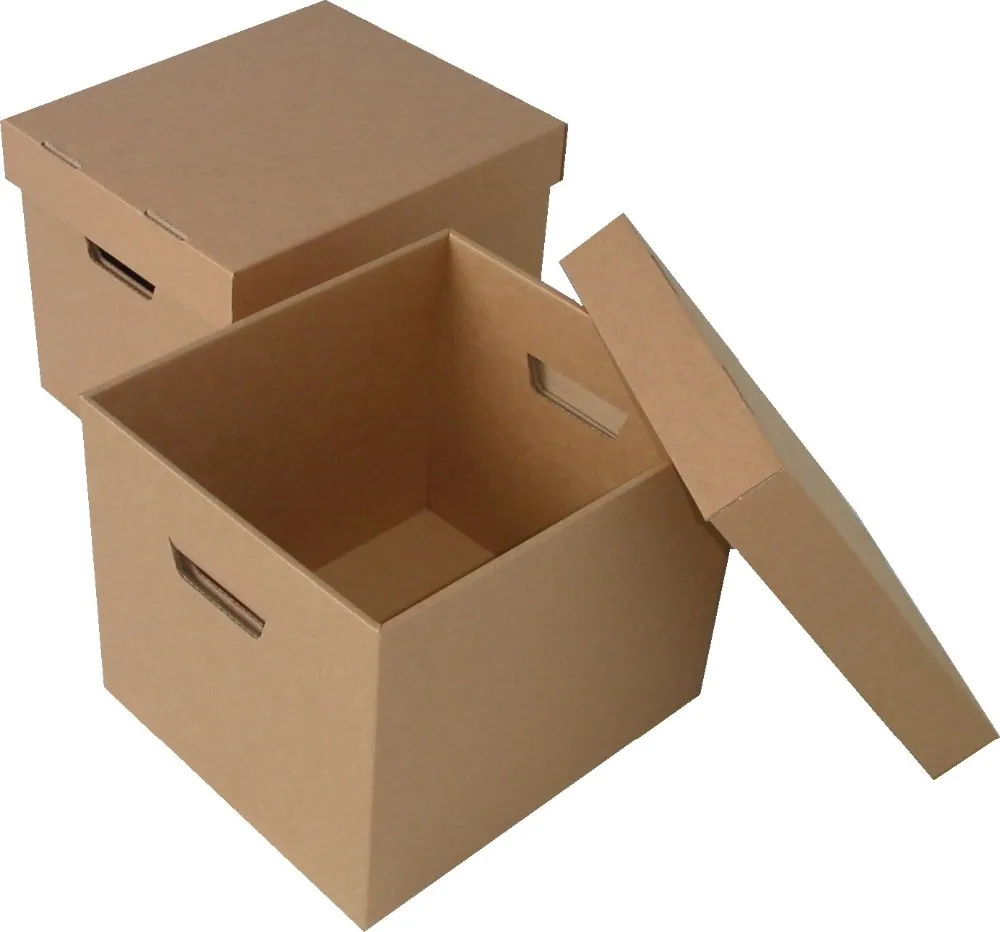 Corrugated Cardboard Box Top And Bottom Box For Packaging - Buy ...