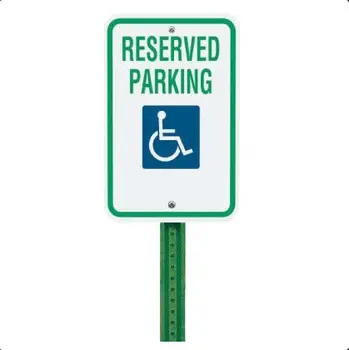 Steel U-channel Posts For Handicap Parking Sign - Buy Sign Posts ...