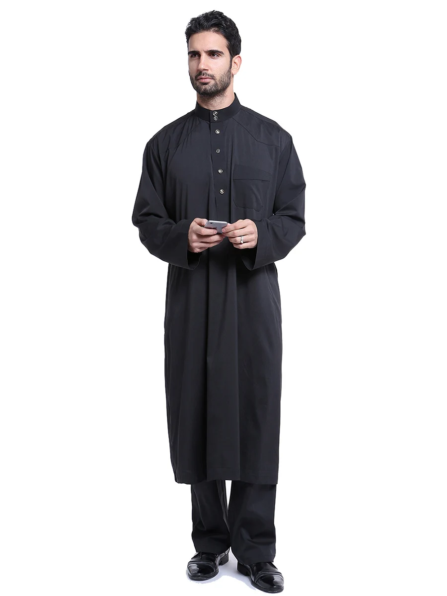 Stock 2 Pieces Suit Wholesale Uae Arabic Thobe/jubba Designs For Men ...
