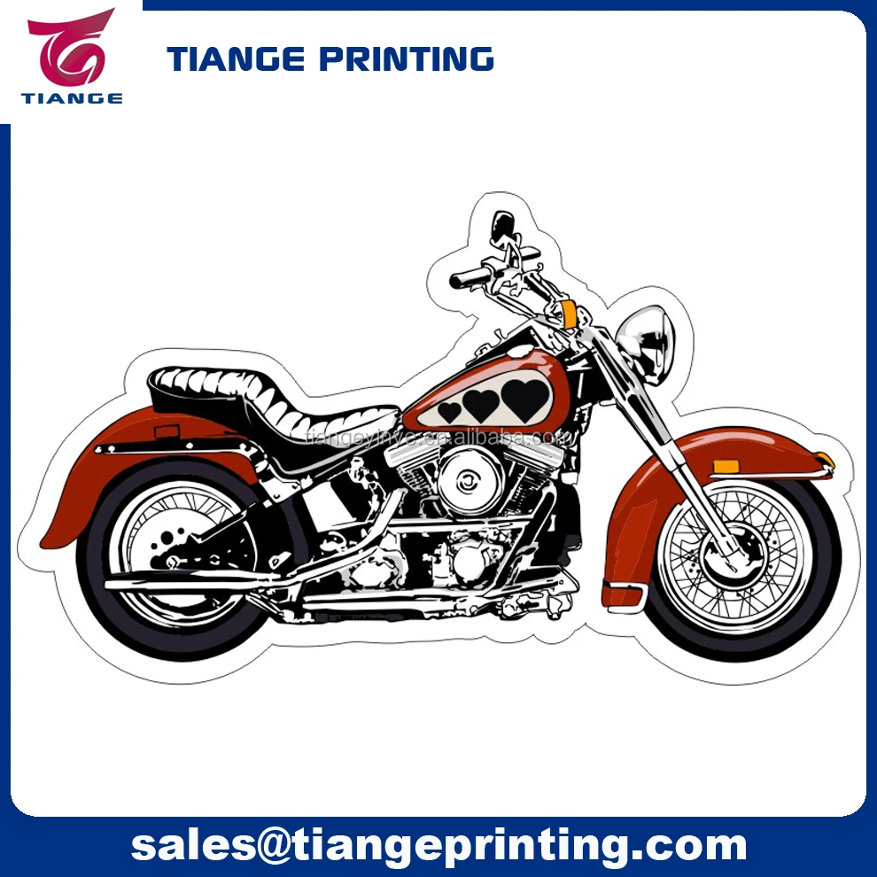 Custom Motorcycle Sticker Design Printing - Buy Motorcycle Sticker ...