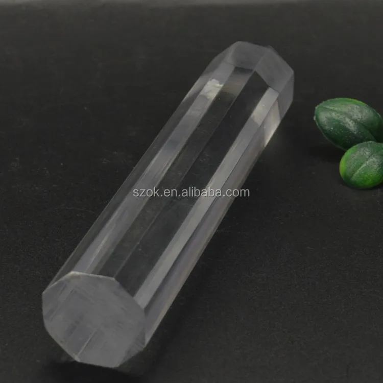 Custom Plastic Octagonal Solid Clear Acrylic Tube - Buy Clear Acrylic ...