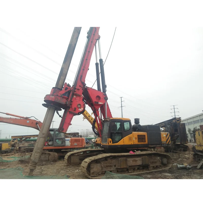used SANY SR250 hydraulic drilling rig, rotary piling rig Products from ...