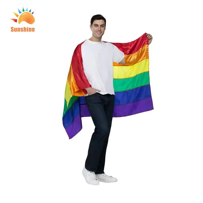 Custom LGBT Polyester Body Flag - Gay Pride & More