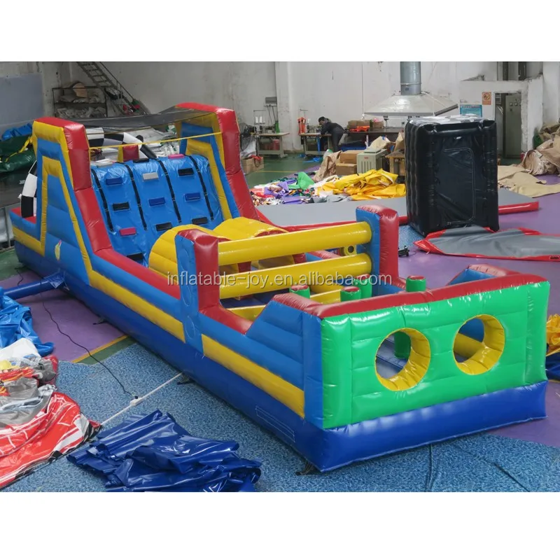 commercial inflatable playground obstacle course, portable pvc ...