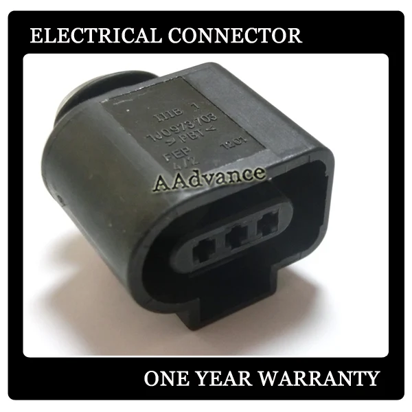 1j0973703/djk7035b-1.5-21 Female Auto 3 Way Connector For Vw Golf Jetta ...