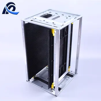 Metal Smt Esd Pcb Magazine Rack Adjustable Through Gear Track - Buy Esd ...