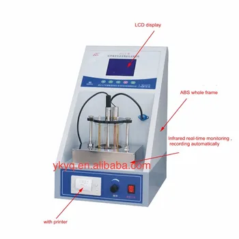 Stll-7 Full Automatic Asphalt Softening Point Tester/bitumen Softening ...