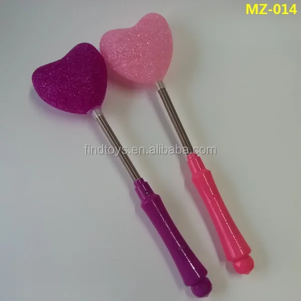 Glow Heart-shaped Sticks Led Wands For Party Ideas - Buy Magic Stick ...