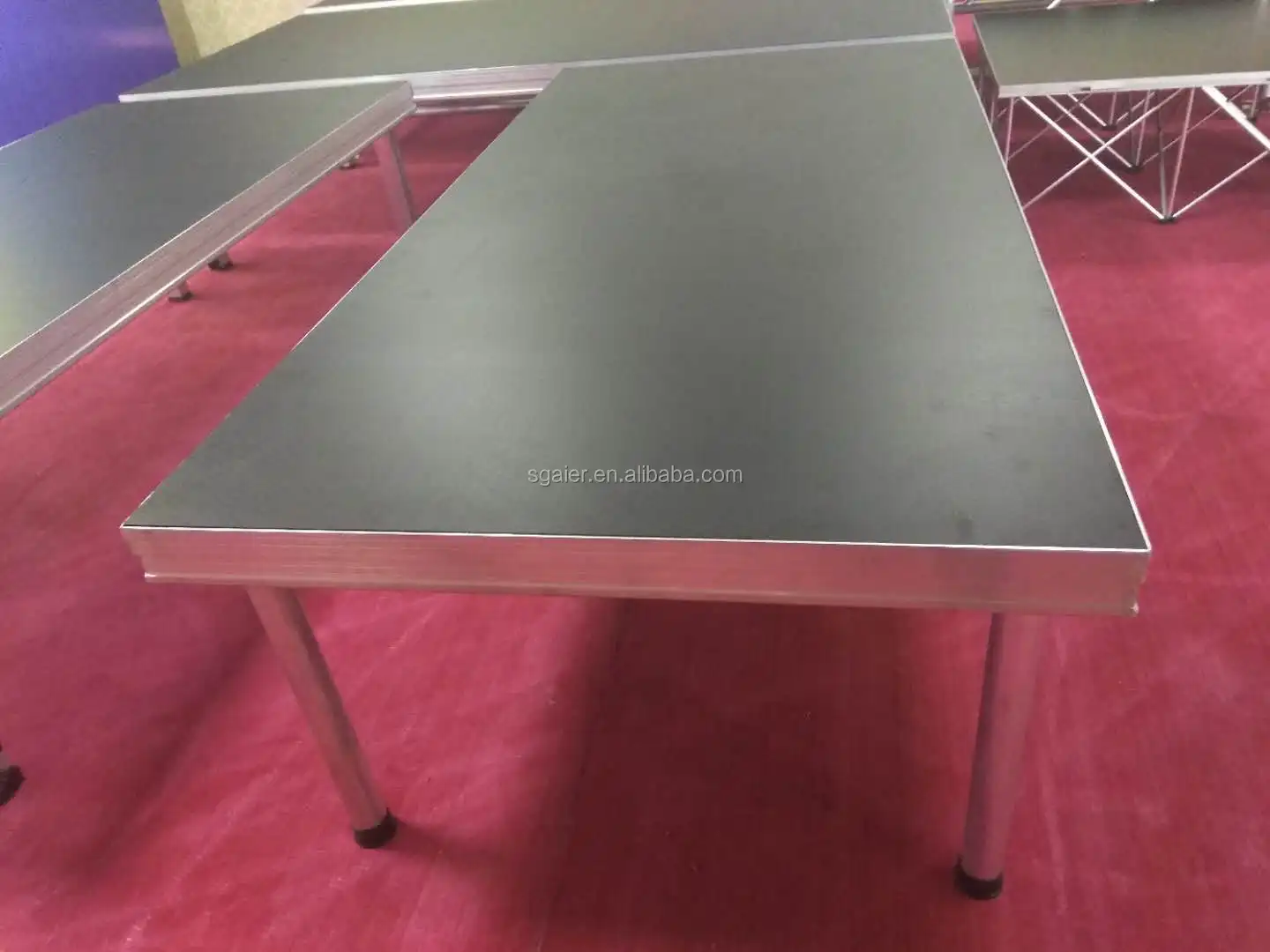 Durable Aluminum Portable Stage Podium for Speakers - OEM | Wholesale